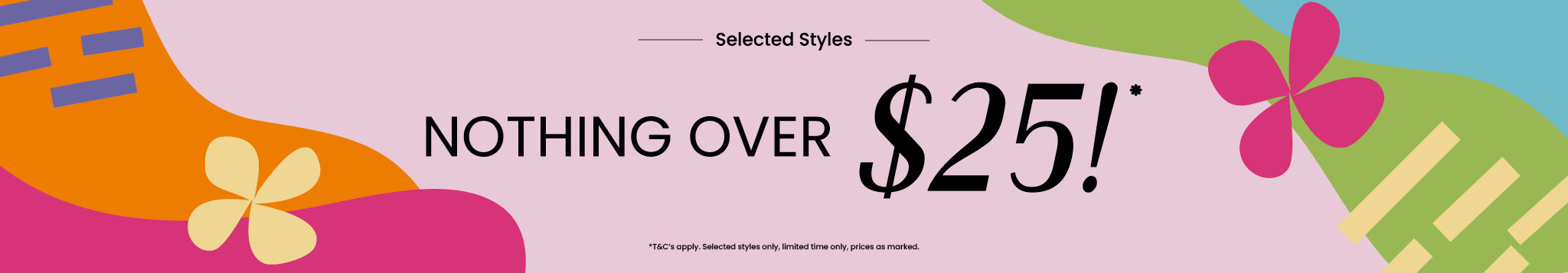 Nothing Over $25| Ipanema Australia